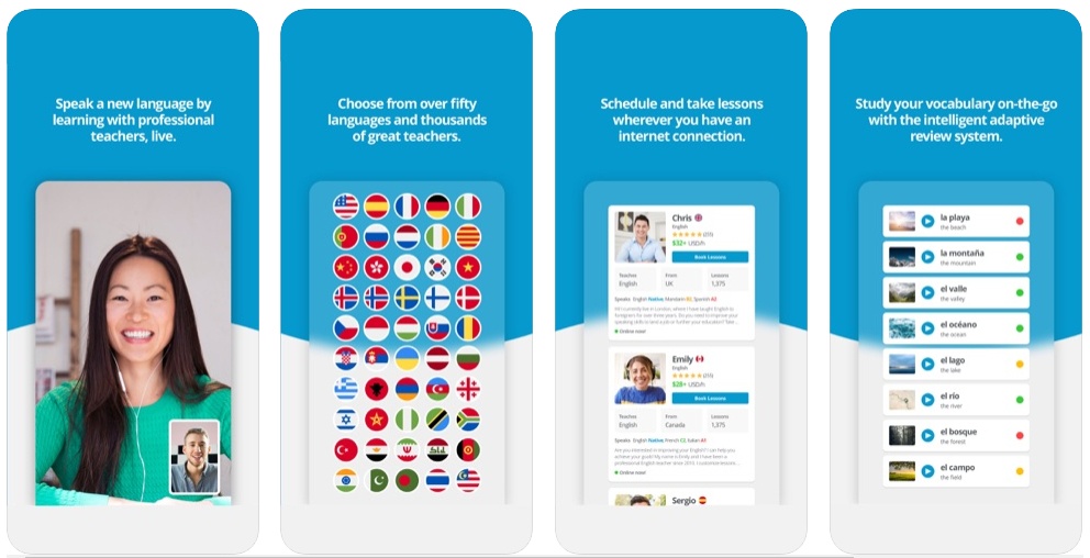 لتعلم اللغة الإنجليزية و كل لغات العالم Busuu تطبيق - Takyemat